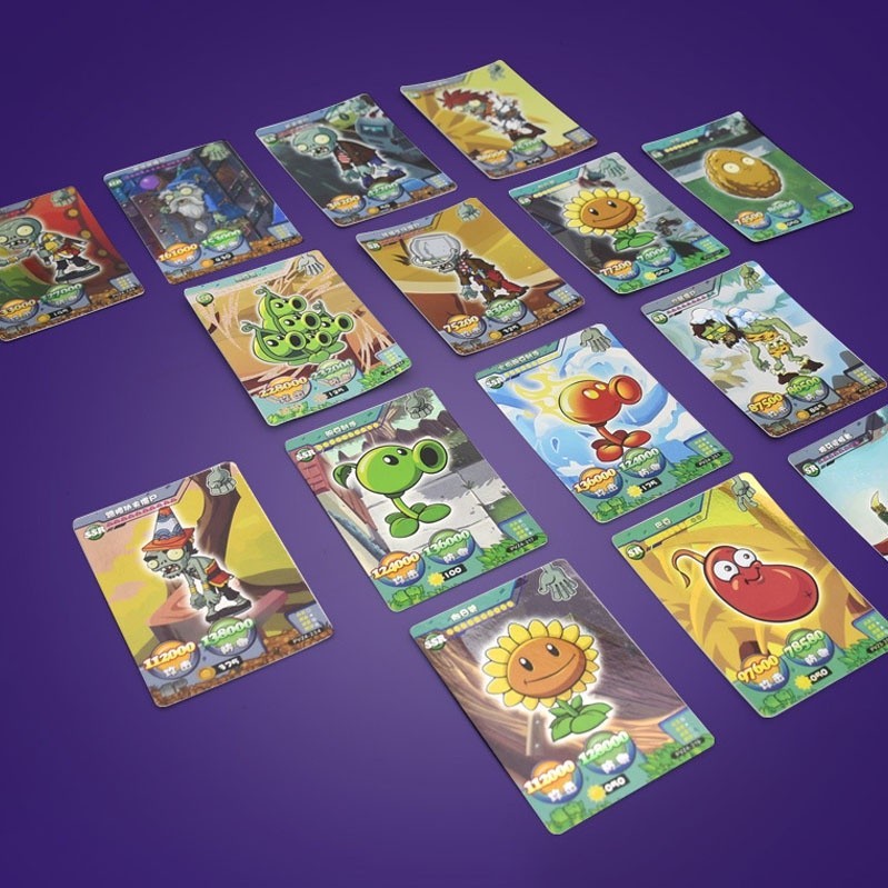 พร้อมส่ง เกม Plants vs. อัลบั้มการ์ด Zombies PVZ AR Battle สําหรับเด็ก ...