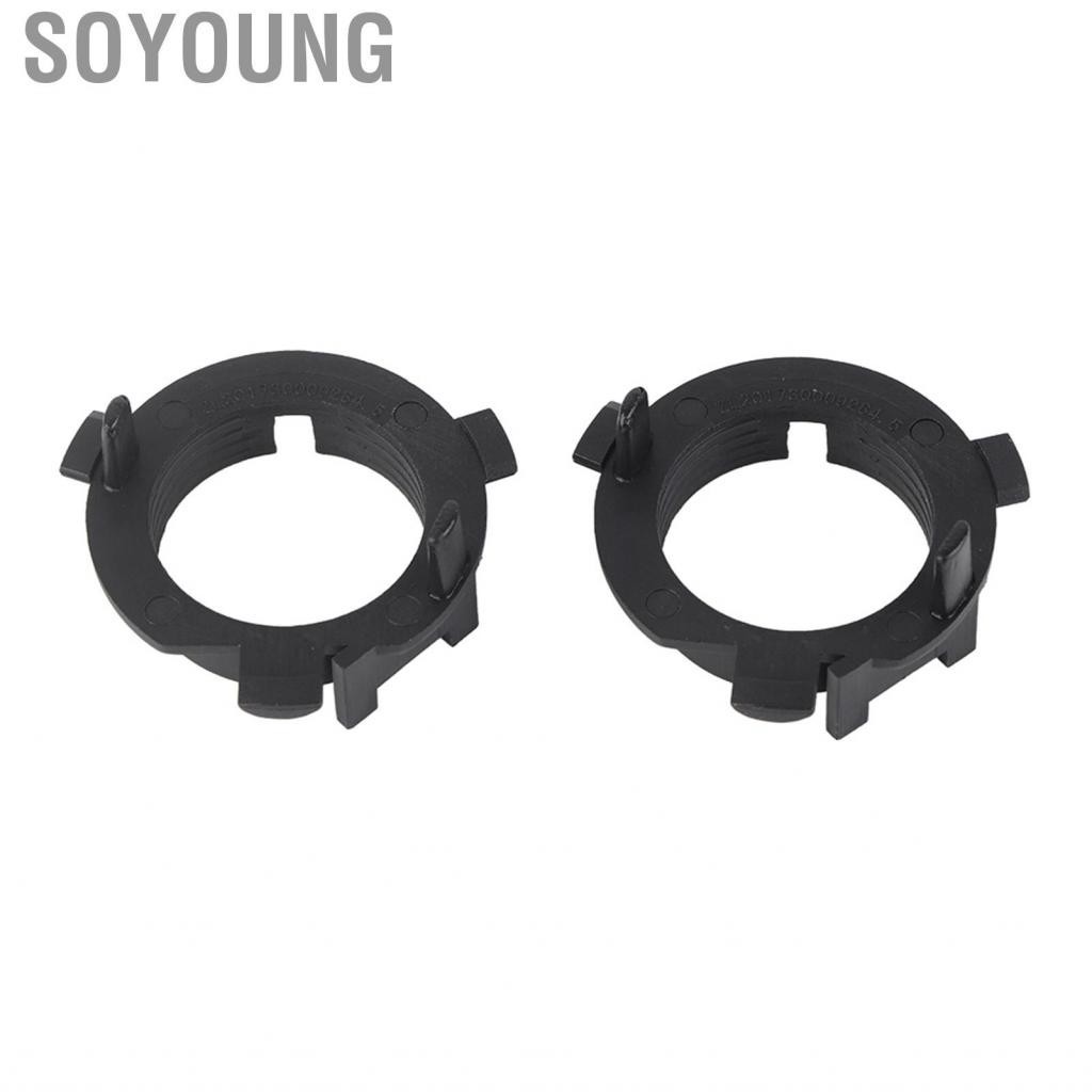 Soyoung Headlight Adapters 1 Pair H7 LED Car Adapter Socket for KIA K4 ...