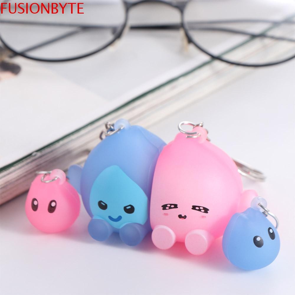 Fusionbyte พวงกุญแจดูดแม่เหล็ก, แขวนอุปกรณ์เสริมน่ารักพวงกุญแจเรืองแสงในที่มืด, แฟชั่นพีวีซี ...