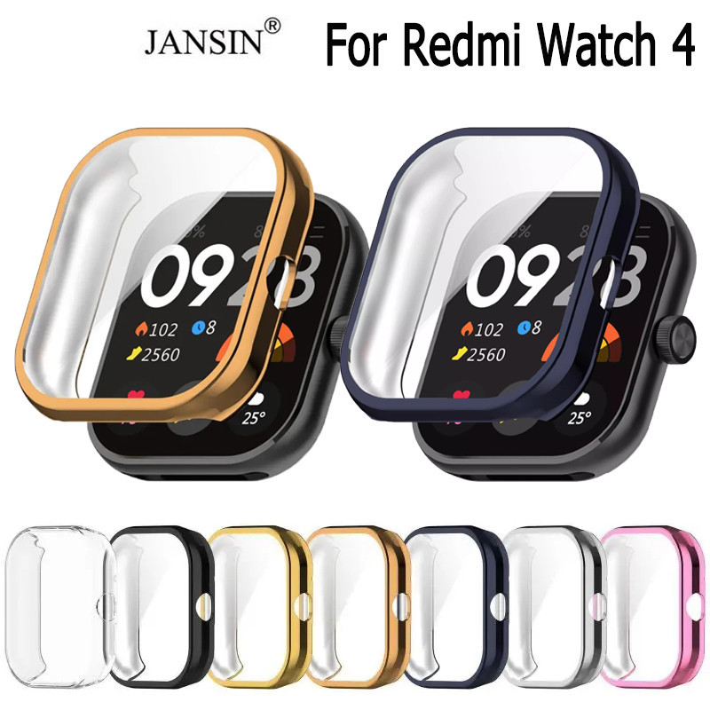 เคสกันรอยหน้าจอ TPU สําหรับ Xiaomi Redmi Watch 4 Smart Watch Case เคส ...