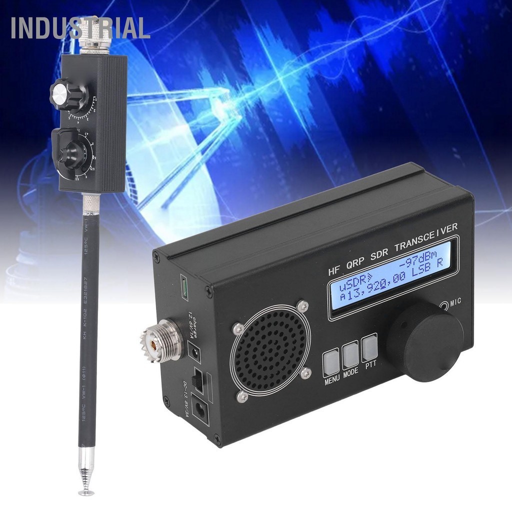 Industrial SDR คลื่นวิทยุคลื่นสั้น Transceiver USDR USDX Mini 8 Band ...