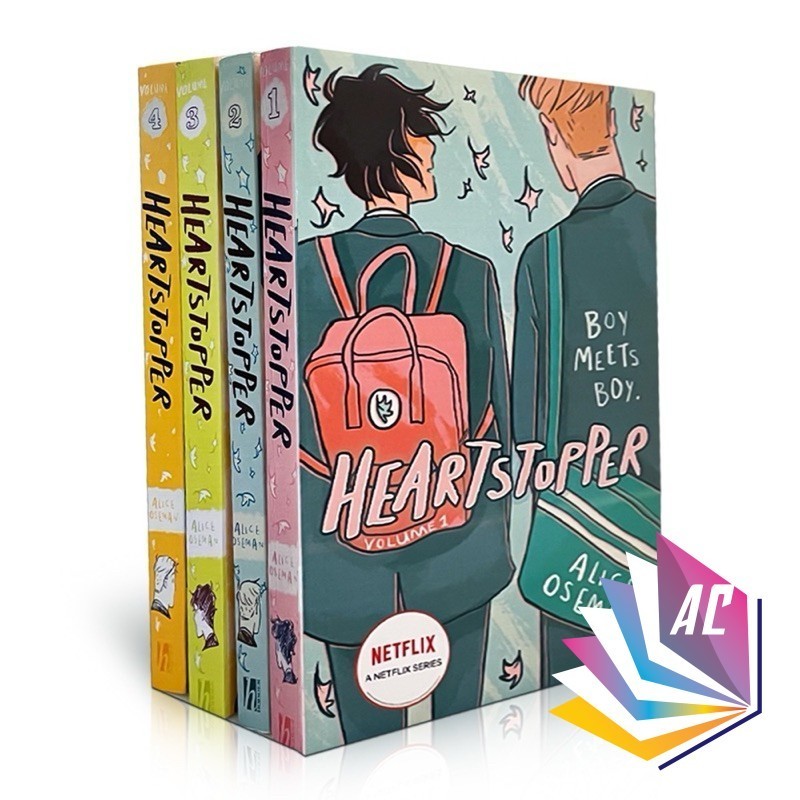 Heartstopper Book Series (เล่ม 1-4) โดย Alice Oseman (ปกอ่อน) | Shopee ...