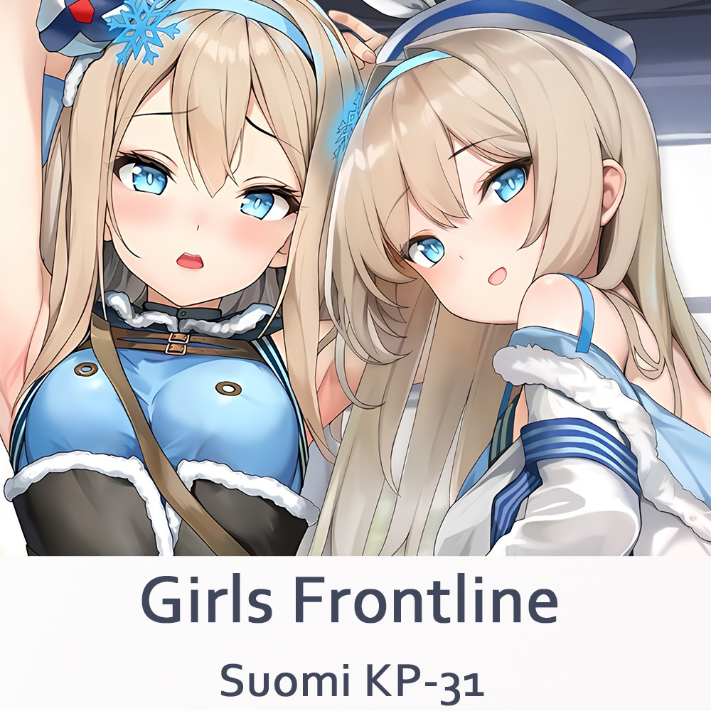 ปลอกหมอนอิง ลายอนิเมะ Dakimakura Girls Frontline Suomi KP-31 ของขวัญ ...