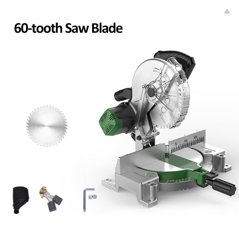 Pull Rod Miter Saw, 10 Compound Miter Saw พร้อม 1 ใบมีด, 6000 RPM ...