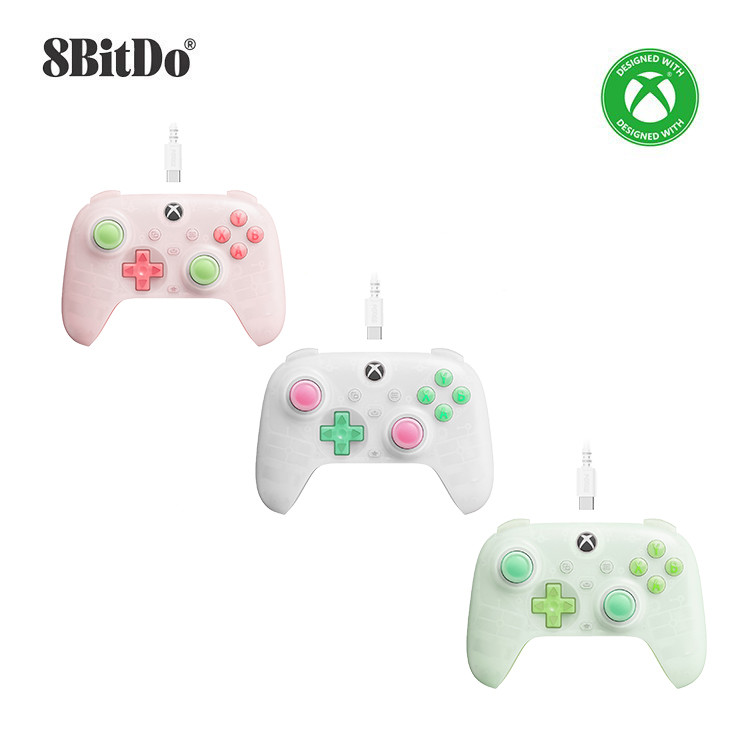 8bitdo Ultimate Mini Wired Controller พร้อมเกม Pass จอยสติ๊กสําหรับ Xbox Series S/X Windows 10/ ...