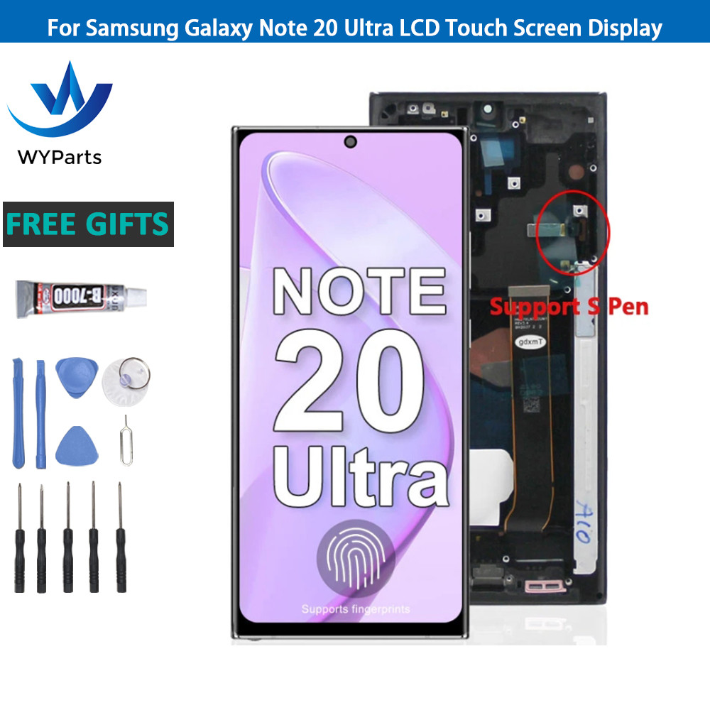 Oled สําหรับ Samsung Note 20 Ultra 5G SM-N986F N986B N985 N985F จอแสดง ...