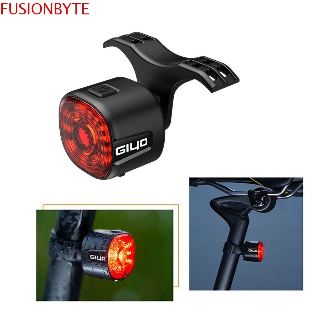 Fusionbyte สมาร์ท LED จักรยานไฟท้ายเบรค, IP66 กันน้ําชาร์จจักรยานเบรค Sensing ไฟจักรยานด้านหลัง ...