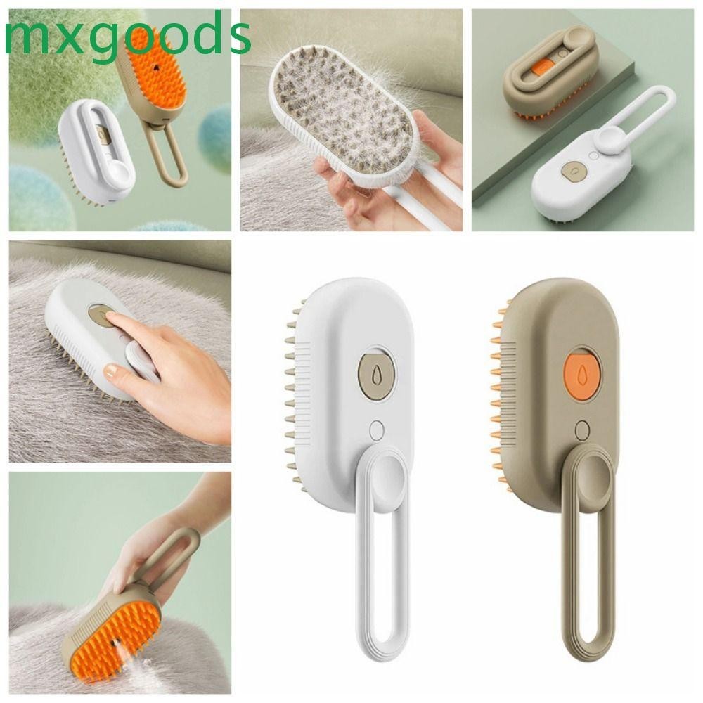 Mxgoods 3 in1 แปรงสเปรย์ไฟฟ้า ด้ามจับพับได้ ป้องกันไฟฟ้าสถิตย์ ชาร์จไฟได้ สําหรับแมว | Shopee ...