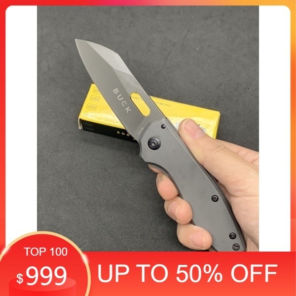 มีดพับ Buck DA 103มีคลิปเหน็บ มีดพับเล็ก ใบมีดคม | Shopee Thailand