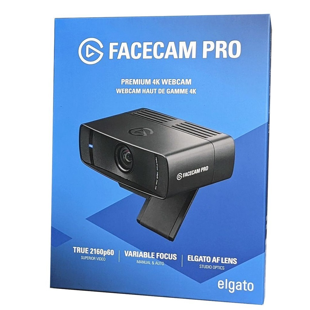 Elgato Facecam Pro Premium 4K Webcam (10WAB9901) - True 2160p60, USB-C, Autofocus | Shopee Thailand