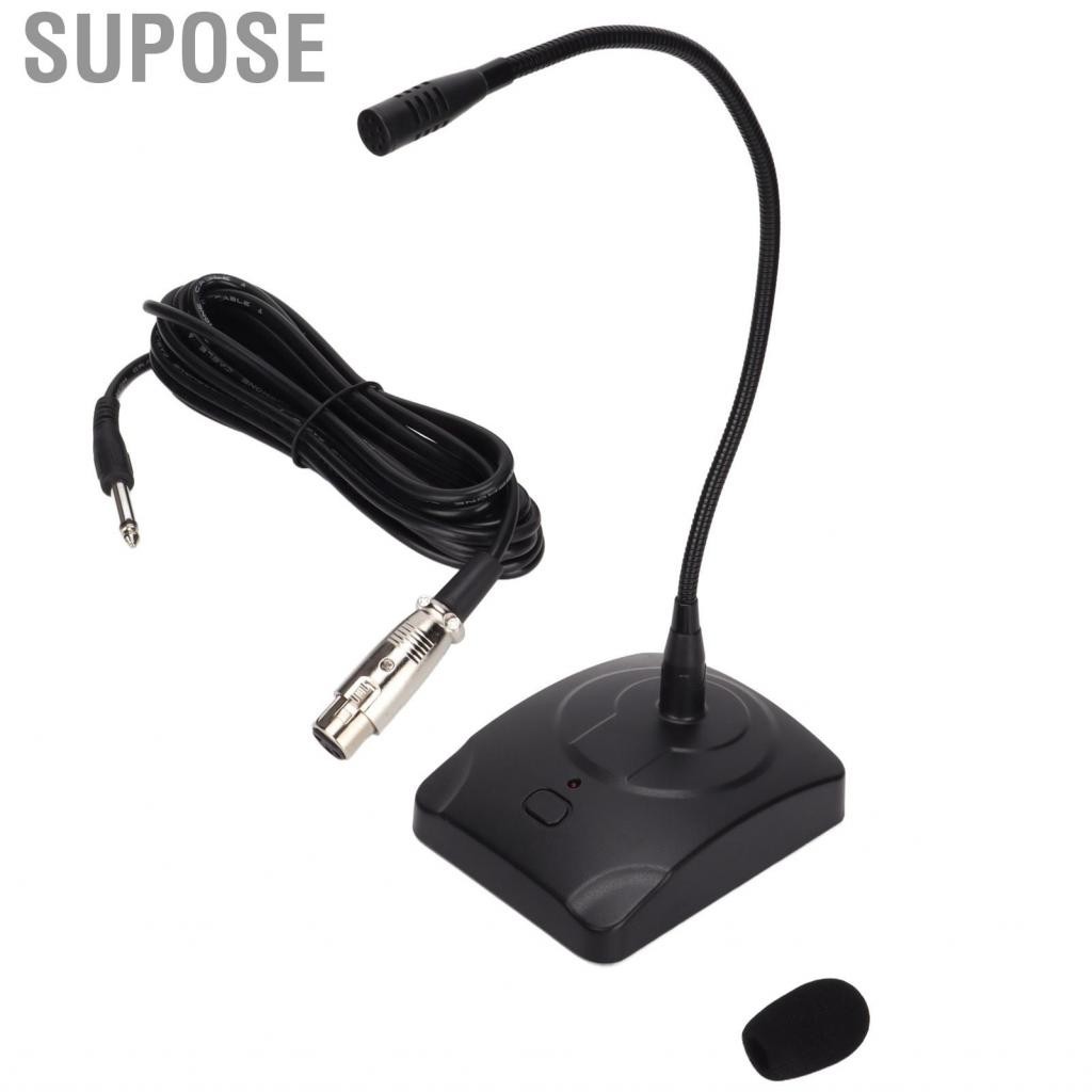 Supose Computer Microphone 360° Gooseneck Wired Desktop Condenser ...
