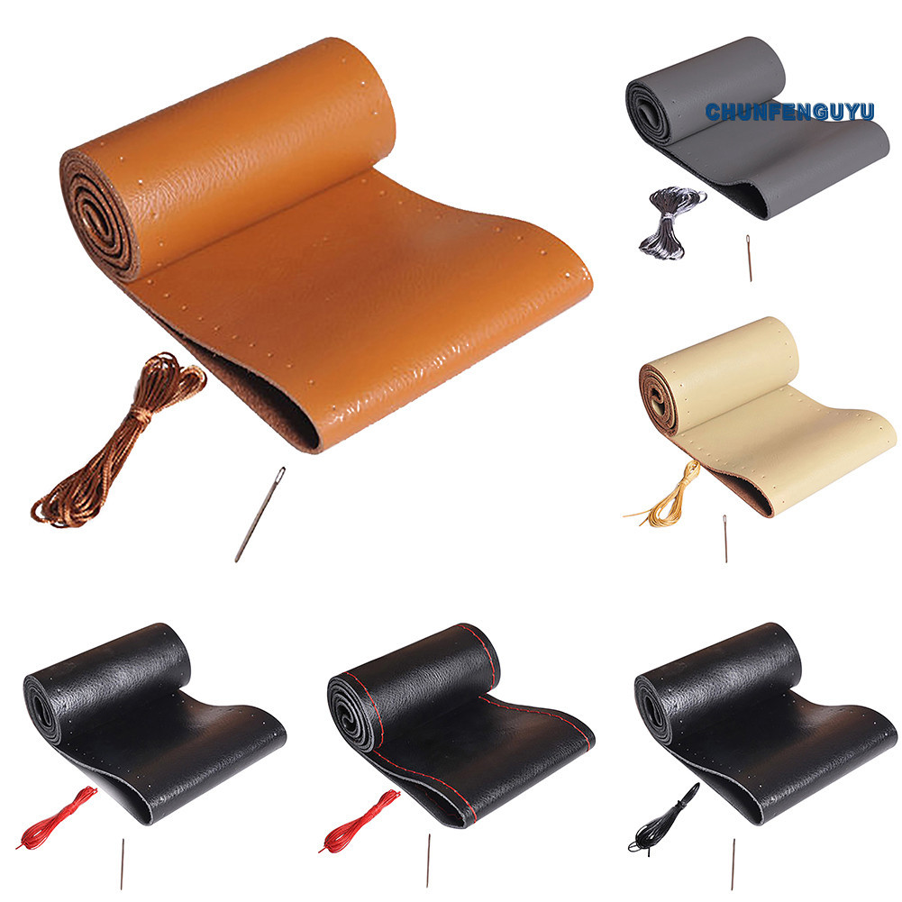 [CFGY] ปลอกหนังหุ้มพวงมาลัยรถยนต์ แบบนิ่ม กันลื่น | Shopee Thailand