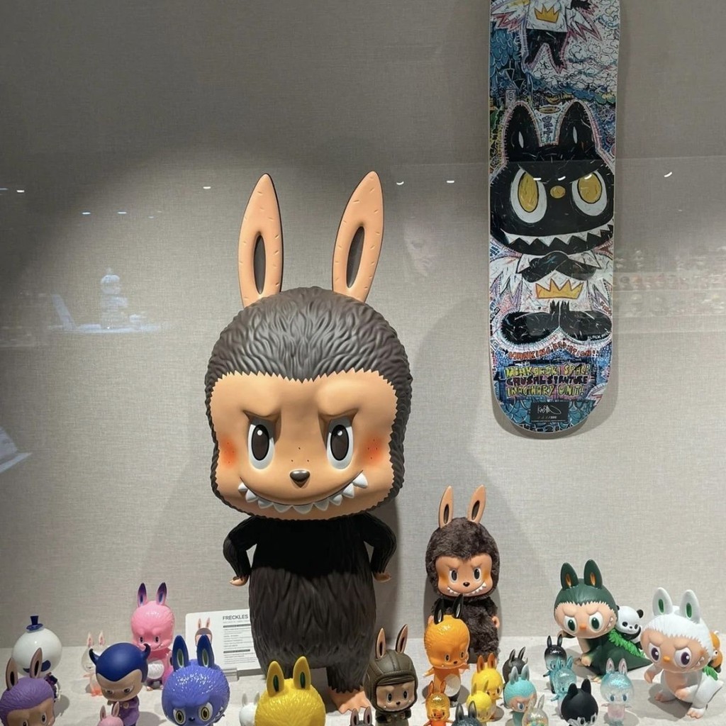 Labubu Bubble Mart Freckles LABUBU Mystery Box ตุ๊กตาฟิกเกอร์ตกแต่งห้อง ...