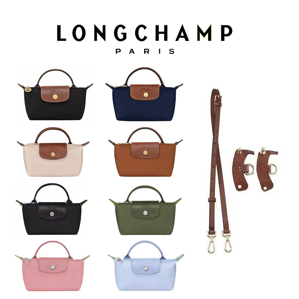 สินค้ามีพร้อมส่งที่ไทย Longchamp Le Pliage Top Hand Pouch crossbody bag mini กระเป๋าถือ handbag ...