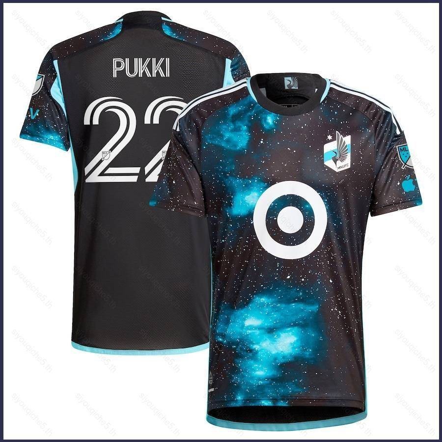 เสื้อกีฬาแขนสั้น ลายทีมฟุตบอล Jersey 2024-2025 MLS Teemu Pukki ...