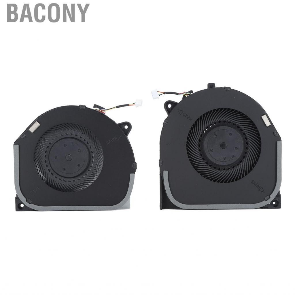 Bacony Replacement CPU GPU Cooling Fan 4 Pin Connector Efficient ...