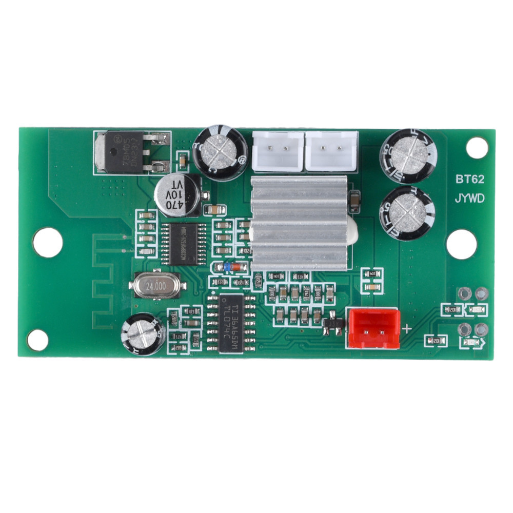 Voktta DC 8-24V 50W + 50W โมดูลบอร์ดขยายเสียง บลูทูธ ตัวรับสัญญาณเสียง ...