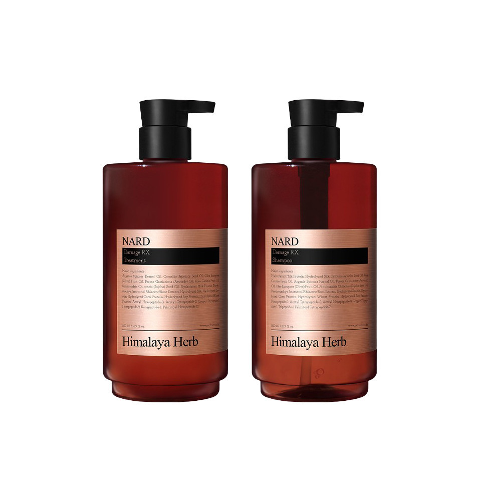 Nard Damage RX Shampoo/Treatment 500ml | Shopee Thailand
