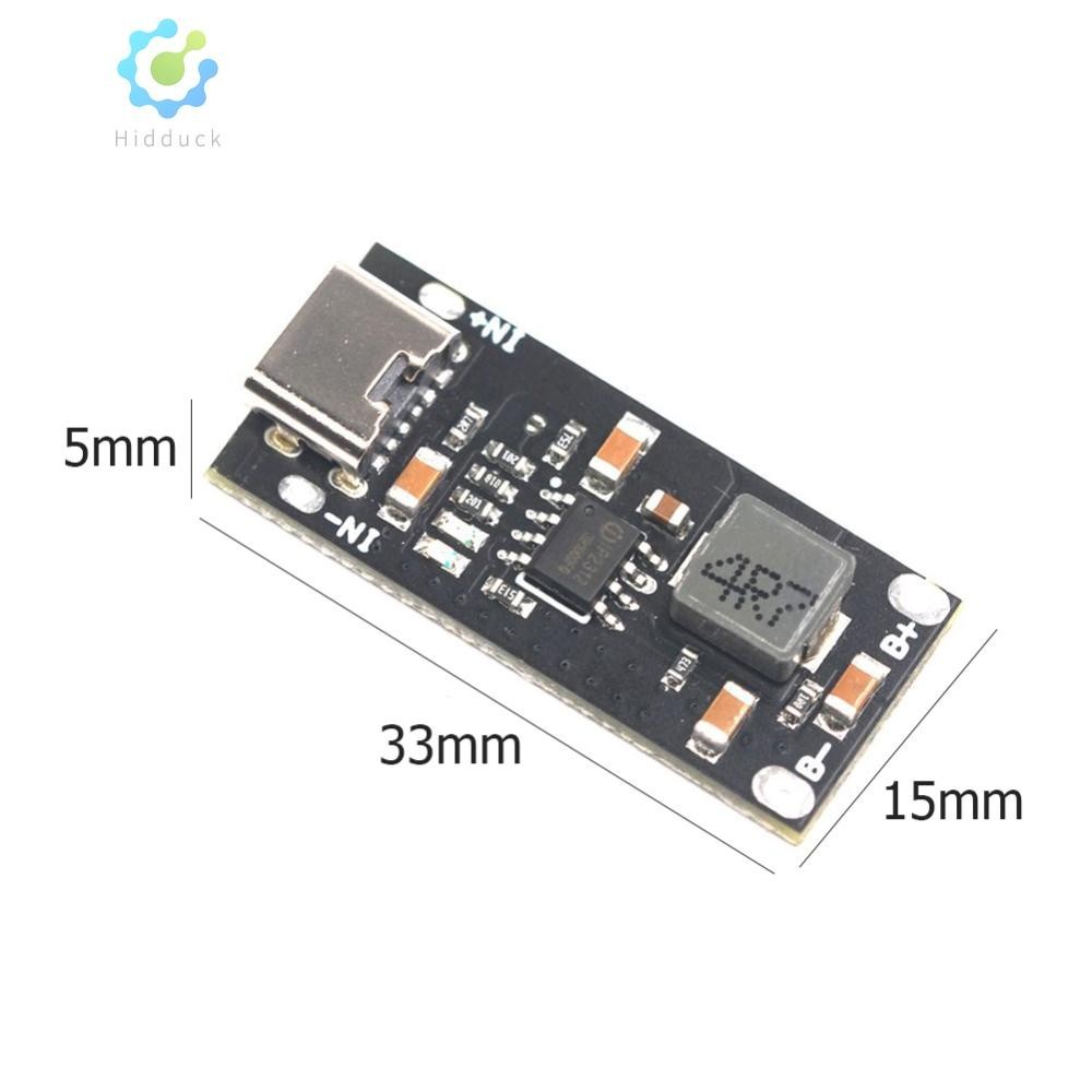 ใหม่ บอร์ดชาร์จแบตเตอรี่ลิเธียมโพลิเมอร์ USB Type C 3A IP [Hidduck.th] | Shopee Thailand