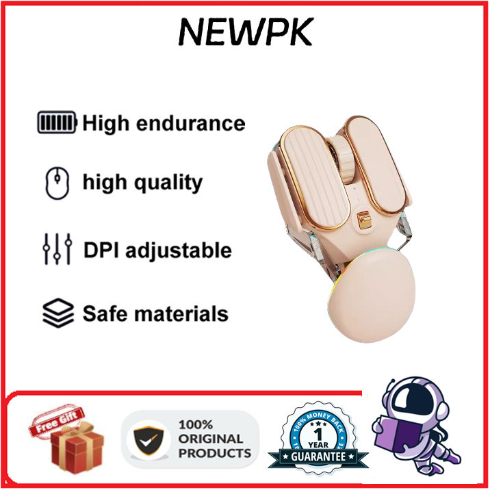 Eweadn Q3 เมาส์ไร้สาย สามโหมด RGB | Shopee Thailand