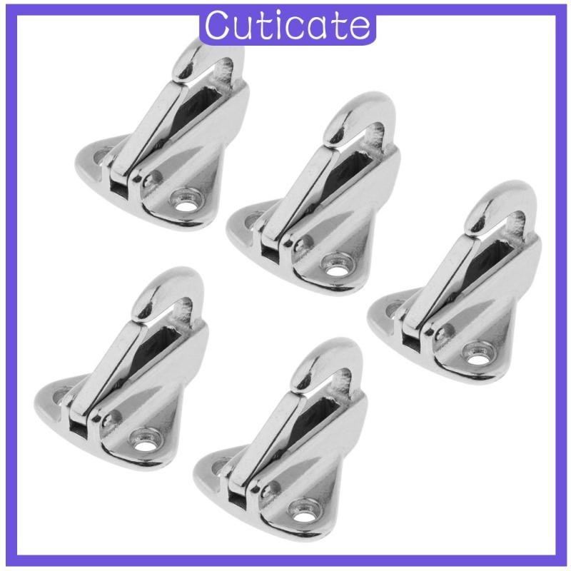 [CUTICATE] ตะขอแขวนสเตนเลส T316 35x32x25 มม. 5 แพ็ค | Shopee Thailand