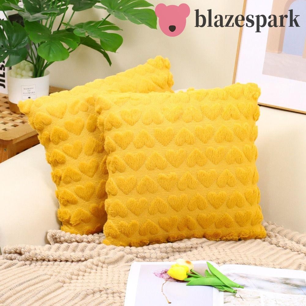 Blazespark หมอนตุ๊กตา, สีทึบรักโยนหมอน, สบายสแควร์ Ins Simple หมอนเปลือกโซฟาเบาะ | Shopee Thailand