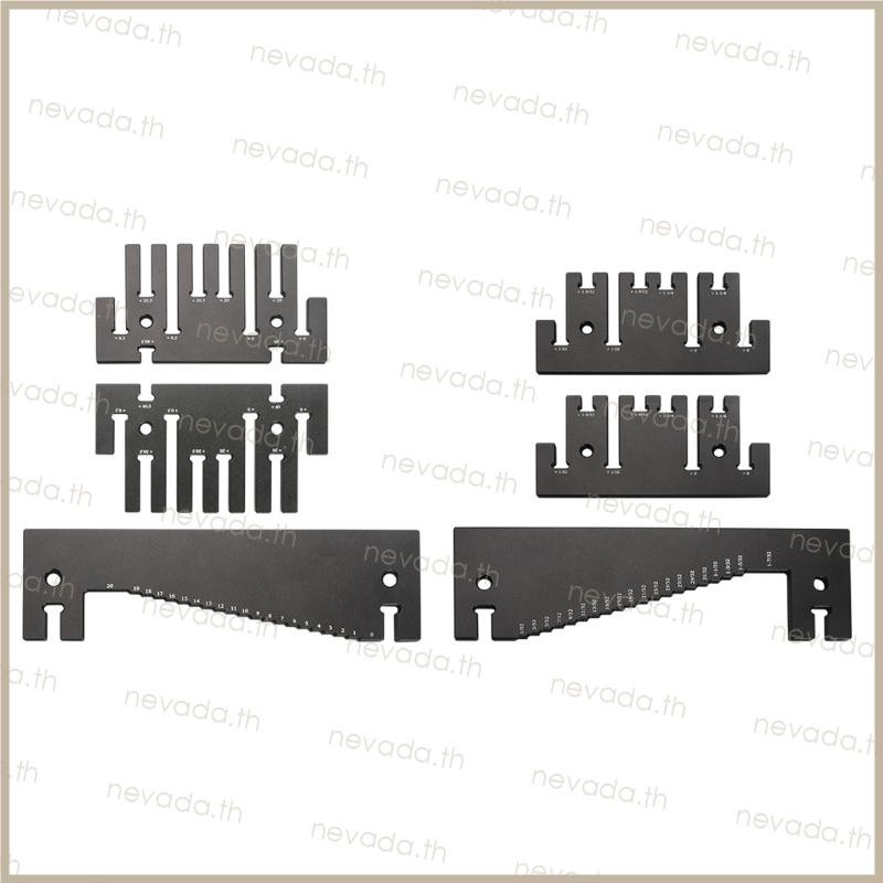 Nev ʚɞ 3PCS Step Depth Gauge เมตริกนิ้วความลึกความสูง Saw Gauge ความ ...