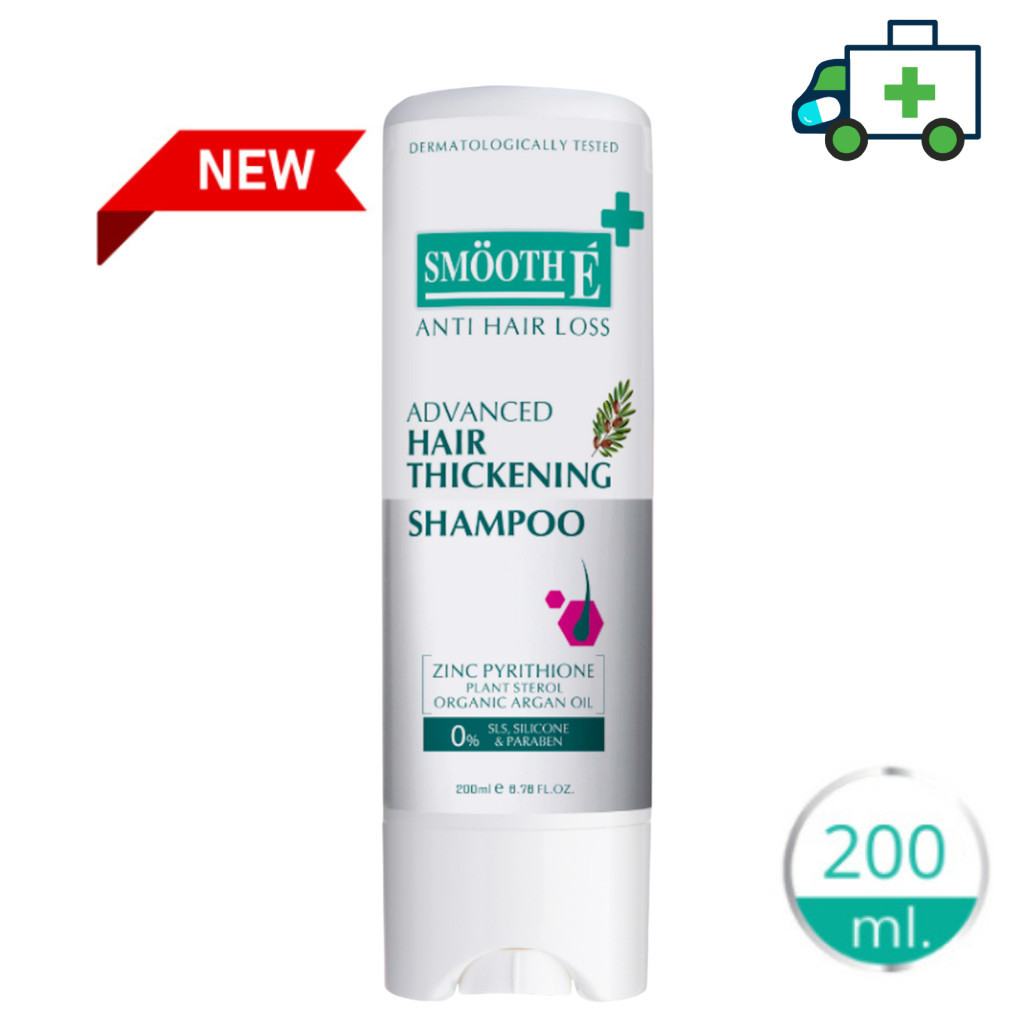 Smooth E Anti Hair Loss Advanced Hair Thickening Shampoo แชมพู สมูทอี ...