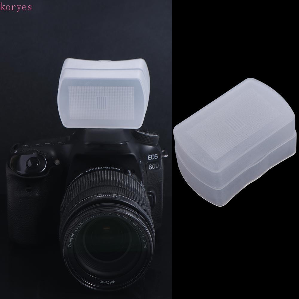 Koryes กล้อง Diffuser อุปกรณ์เสริมกล้องถ่ายภาพสําหรับ Speedlite 580EX สําหรับ Speedlite 580EX II ...