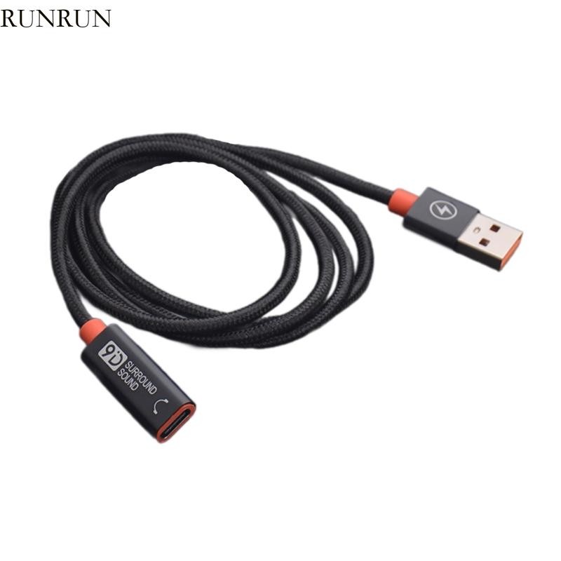 Run USB A 2 0 ชาย Type C สายชาร์จหญิง 5Gbps Data Transfer สายไฟ ...