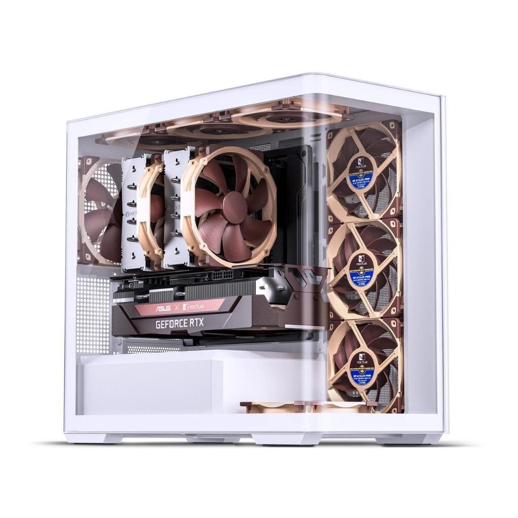 Jonsbo D300 White Micro-ATX Mid-Tower Case รับประกัน 1ปี ศูนย์ไทย ...