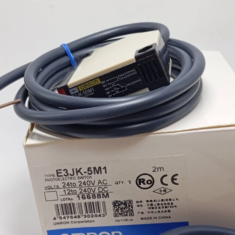 E3JK-5M1 โฟโต้เซ็นเซอร์ พร้อมส่งในไทย ราคาส่ง omron | Shopee Thailand