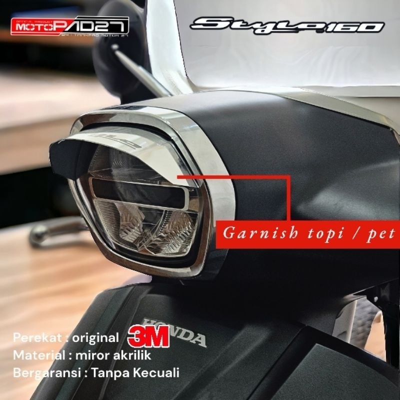 Honda Stylo 160 Garnish Body / Cap / Speedometer Stylo 160 | Shopee ...