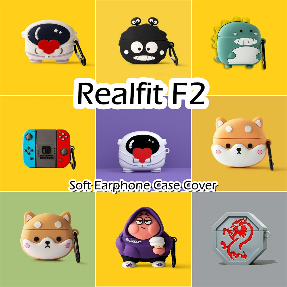 พร้อมส่ง! นําไปใช้กับ Realfit F2 เคส Case เคสหูฟัง การ์ตูนนวัตกรรม ...