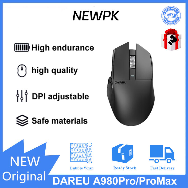 Dareu A980Pro/ProMax เมาส์ไร้สาย 4k สามโหมด ใช้งานได้นาน | Shopee Thailand