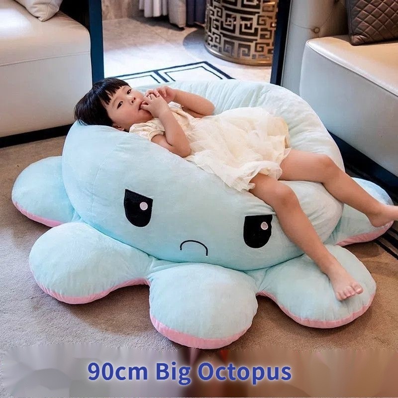 Jfmm WH ตุ๊กตาปลาหมึกยักษ์ ขนาดใหญ่ 90 ซม. ของเล่นสําหรับเด็ก | Shopee ...