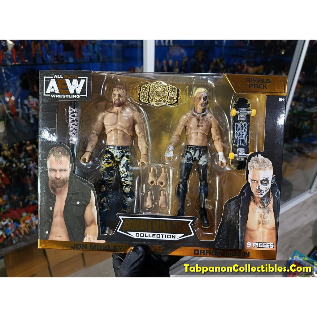 [2021.12] Jazwares AEW 2-Pack Darby Allin & Jon Moxley | Shopee Thailand