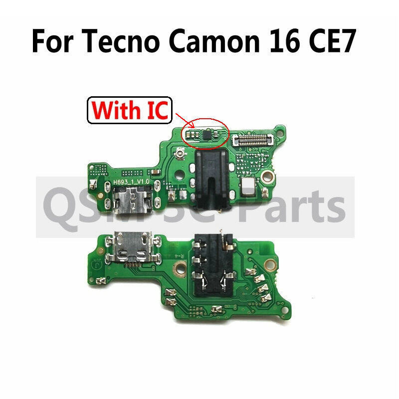 บอร์ดเชื่อมต่อสายแจ็คหูฟัง พอร์ตชาร์จ USB พร้อมไอซี แบบเปลี่ยน สําหรับ ...