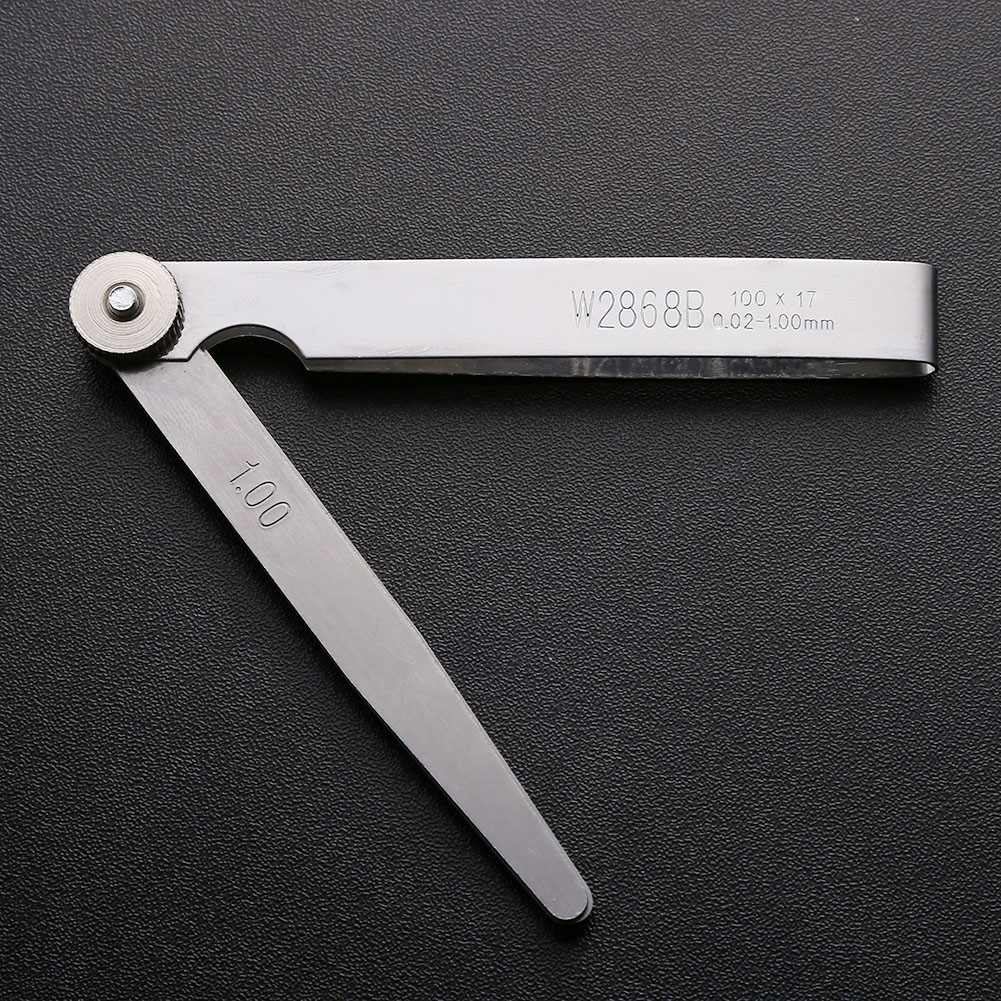 [explosion1.th] ฟิลเลอร์เกจ สเตนเลส หนา 0.02-1.0 มม. 17 ใบมีด | Shopee Thailand