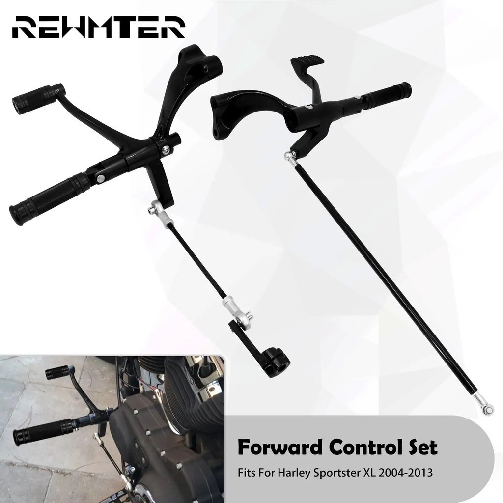 RW Motorcycle Forward Controls Complete Kit Pegs Levers Linkages For ...