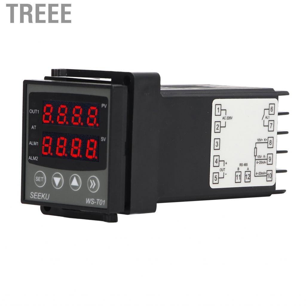 Treee PID Temperature Controller 4 Input Signals Digital Control Meter ...