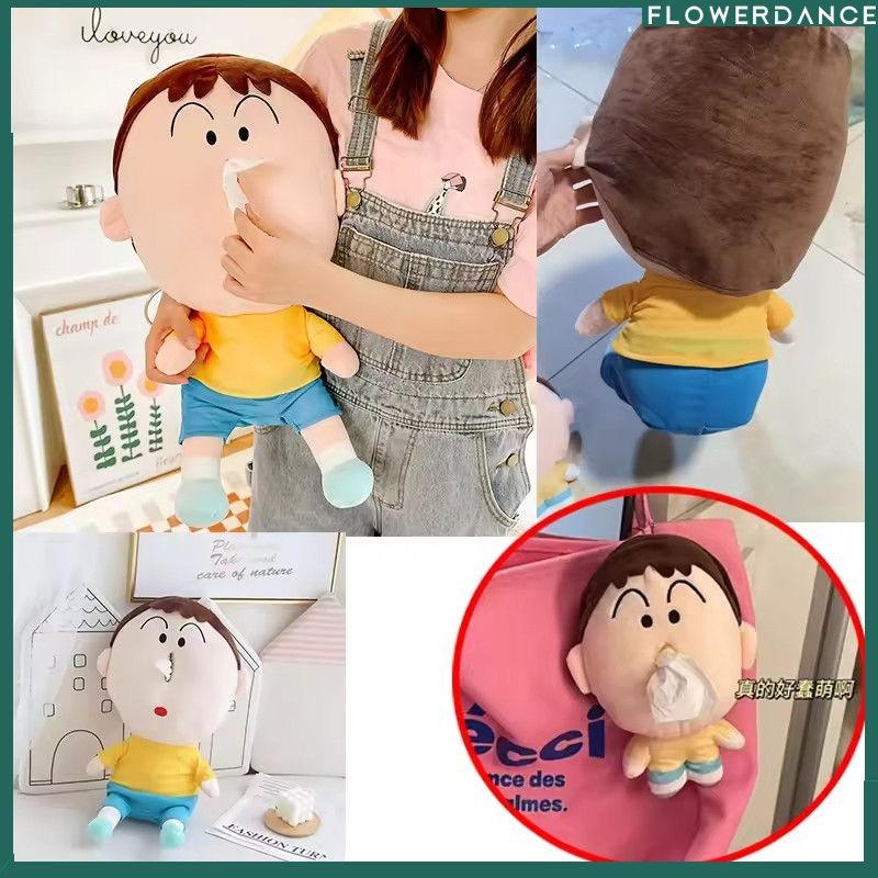 กล่องกระดาษทิชชู่ลายการ์ตูน Crayon Shin-chan Boochan ขนาด 21 ซม. ดีไซน์ ...