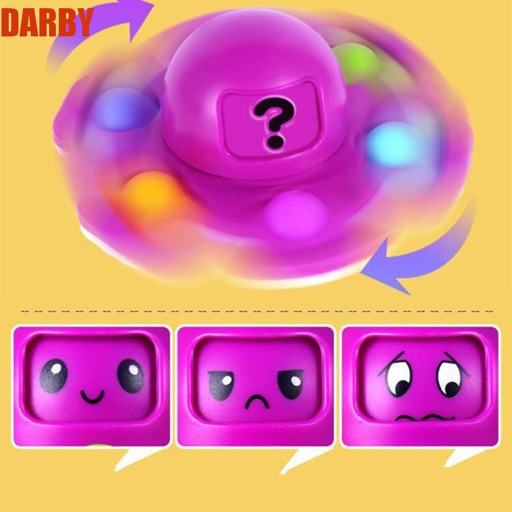 Darby ซิลิโคน Interactive Spinner, เปลี่ยนพลาสติก Flip Octopus Poppit ...