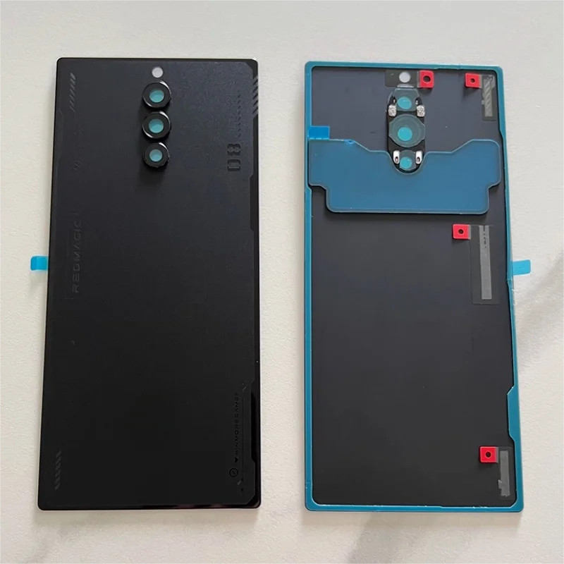 ด้านหลังสําหรับ ZTE Nubia Red Magic 8 pro Plus NX729J แก้วปกหลัง 8 pro ...
