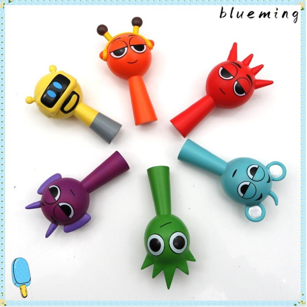 Blueming2 6 ชิ้น Sprunki ตัวเลขของเล่น, Sprunki Figurines DIY Sprunki ...