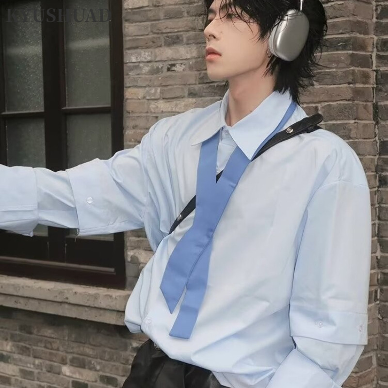 Say CHIC เสื้อเชิ้ตผู้ชายเทรนด์ใหม่การออกแบบแฟชั่นความรู้สึกเสื้อเชิ้ต ...