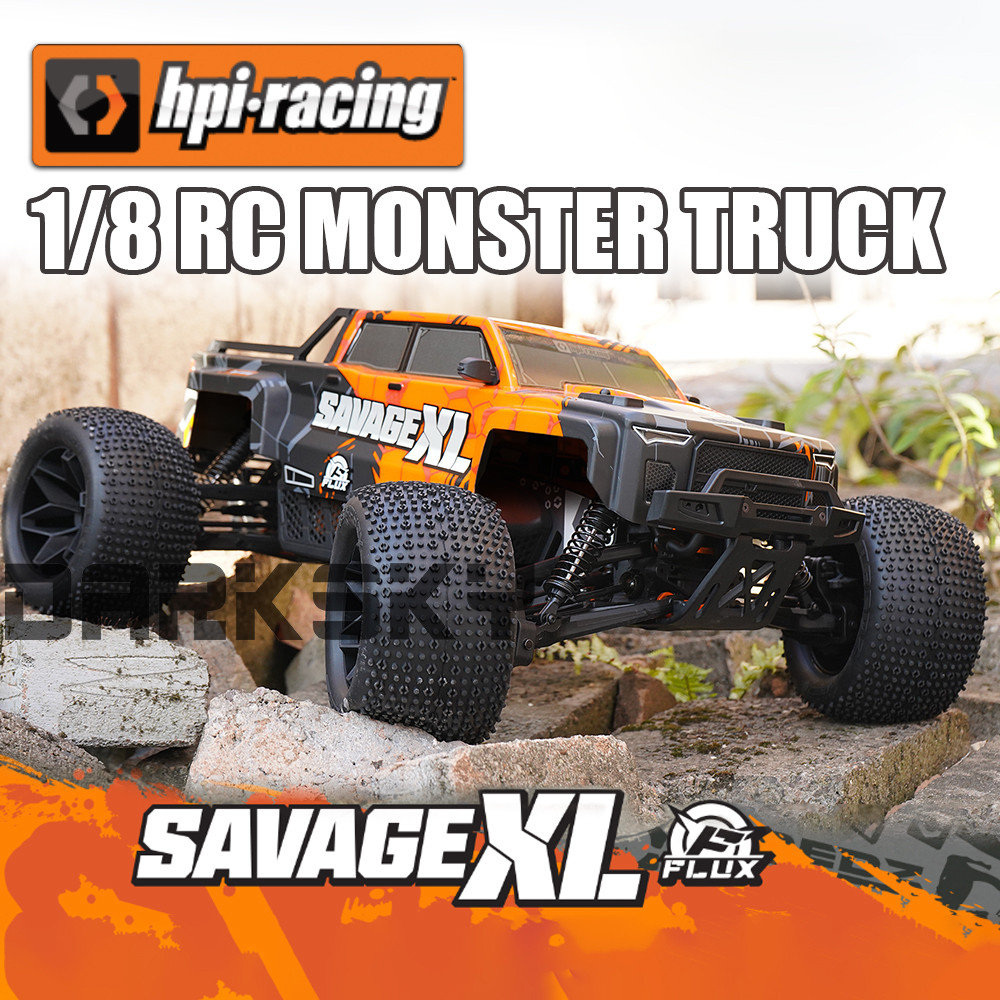 Hpi RACING SAVAGE XL FLUX V2 GTXL-6 160103 Rtr 4WD 1/8 RC รีโมทคอนโทรล ...