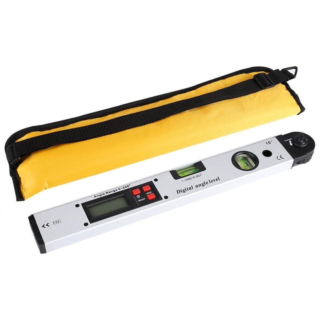 360 Degree Range Level Digital Angle Finder Upright Inclinometer with ...