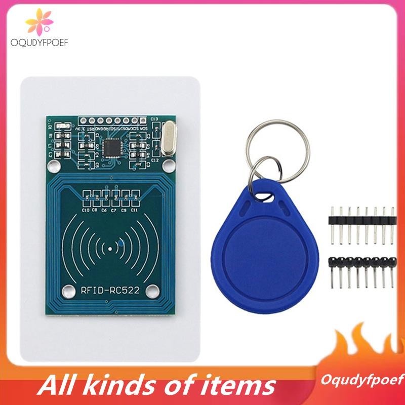 [Oqudy] Mfrc-522 RC-522 RC522 โมดูลตรวจจับความถี่วิทยุ RFID IC ติดตั้งง่าย ทนทาน | Shopee Thailand