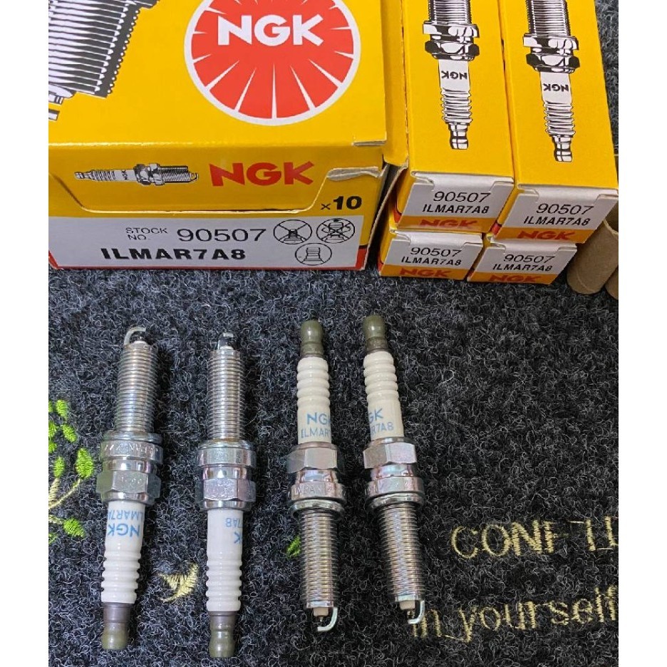 Ngk ILMAR7A8 หัวเทียนเลเซอร์อิริเดียม สําหรับ Suzuki Every Wagon DA17 ...